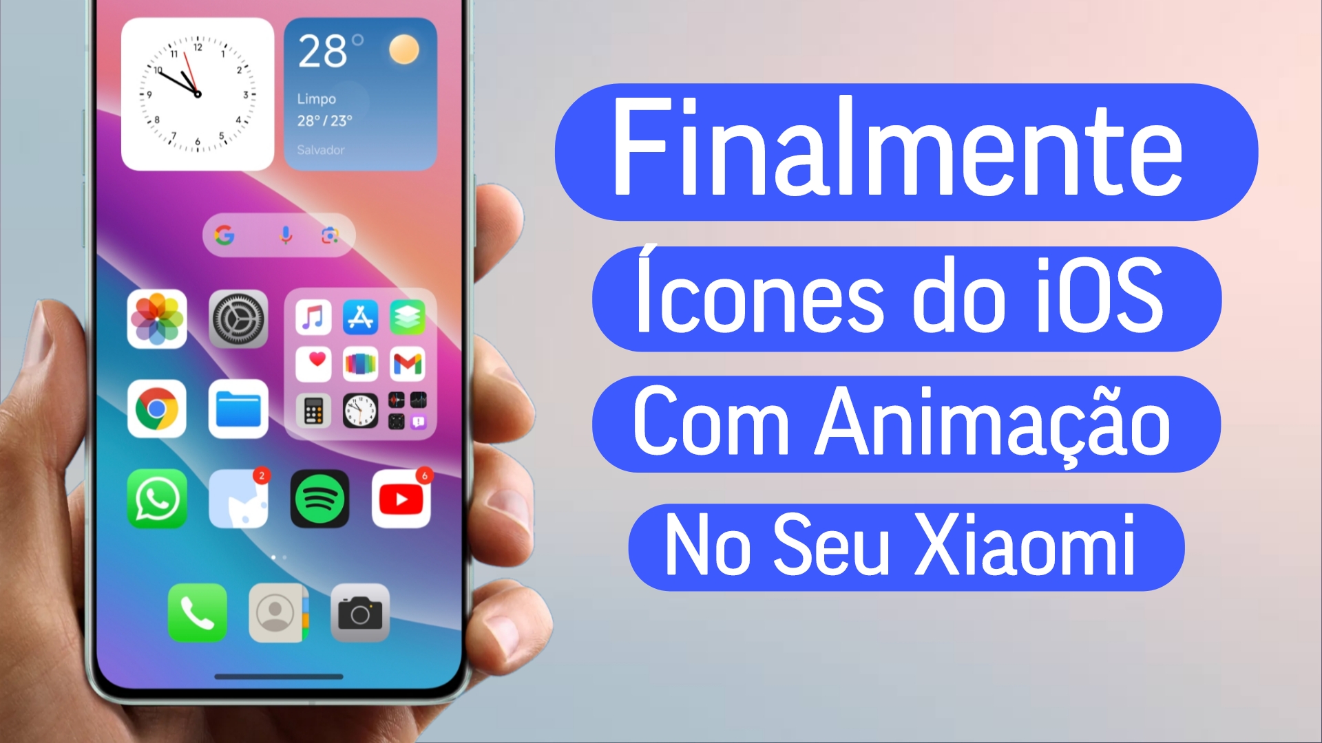 Finalmente - Ícones do iOS No Seu Xiaomi Sem Root - Serve pra MIUI e HyperOS - Blintech Blog