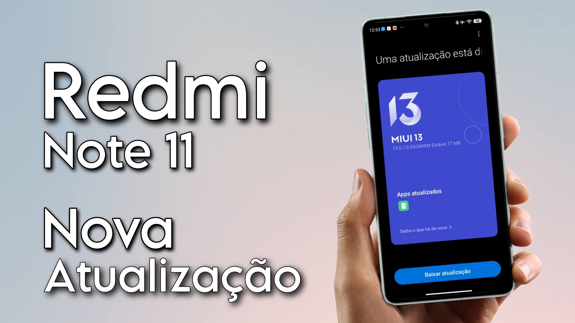 Finalmente Liberou - Redmi Note 11 - Nova Atualização - Miui 13.0.7 ...