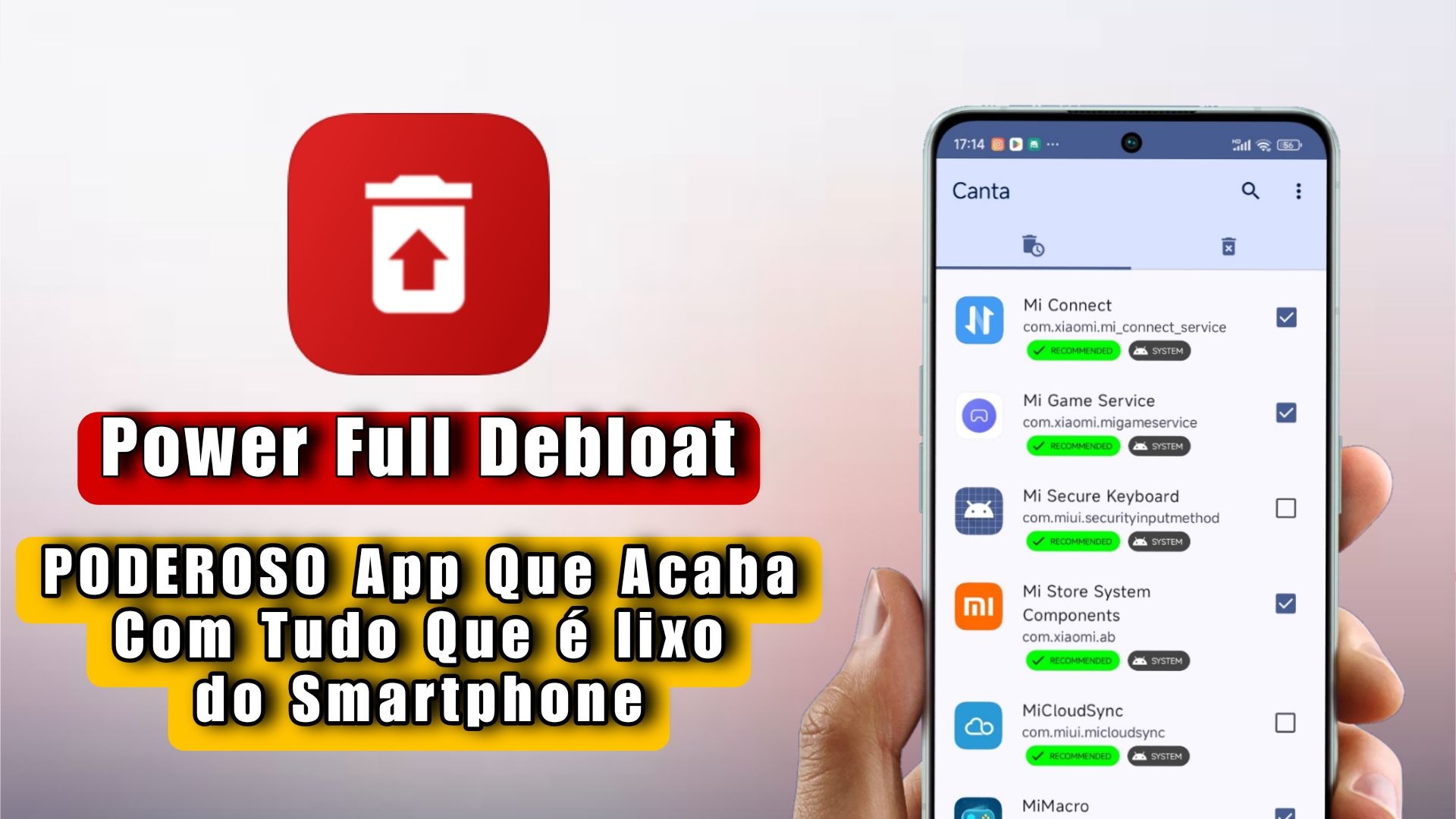 O Poderoso App Que Remove / Desinstala Todo Lixo do Seu Smartphone ...