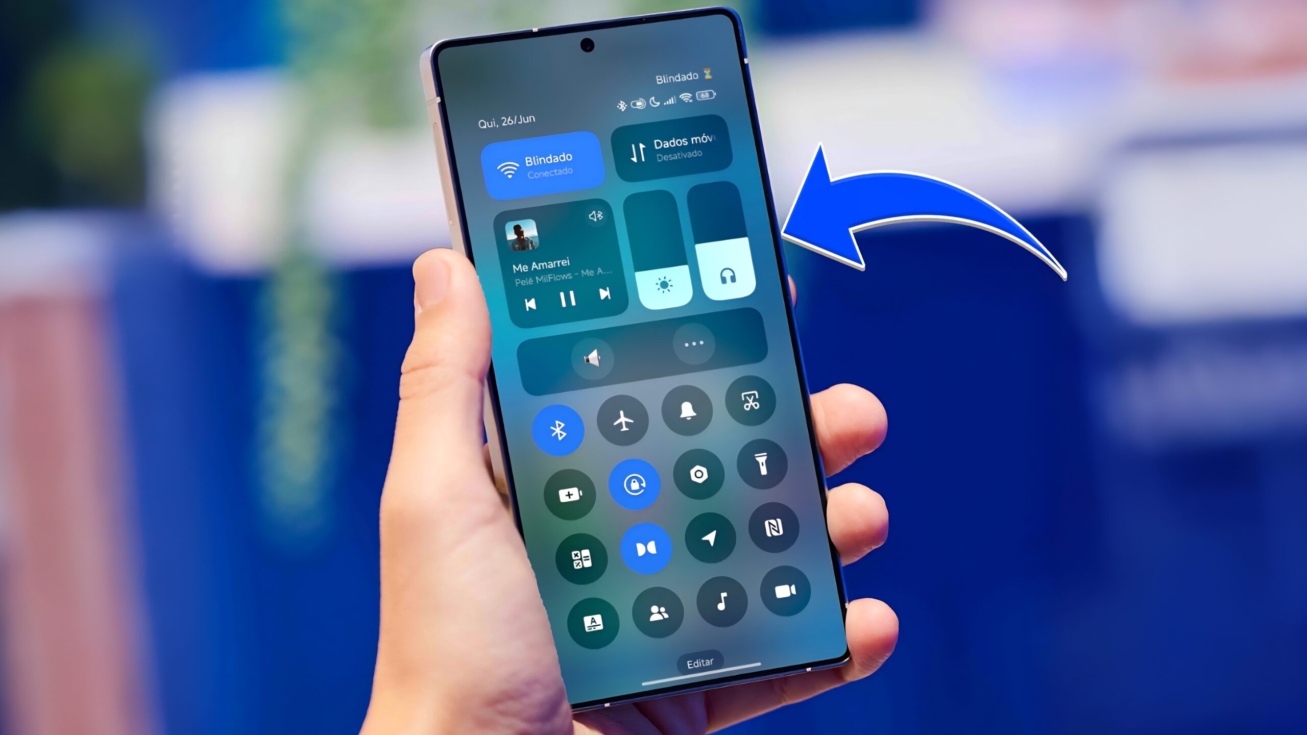 Ô Loko - HyperOS 2 - Nova Atualização do Centro de Controle Deslizando ...