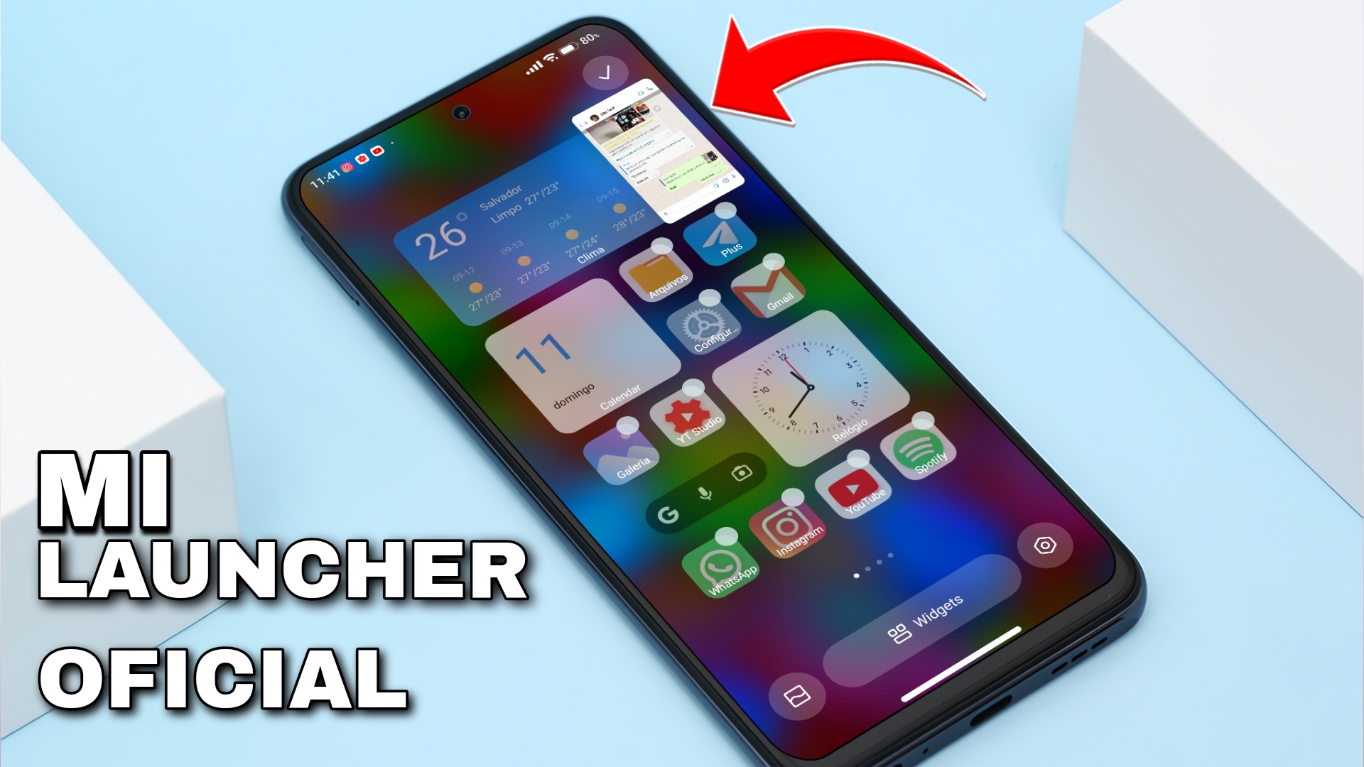 Mi Launcher Oficial - Novo Recurso Adicionado - Instale Agora - Blintech Blog