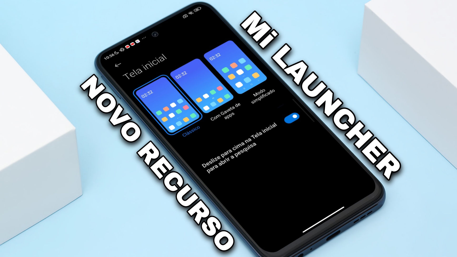 Mi Launcher Oficial - Novo Recurso Adicionado - Blintech Blog