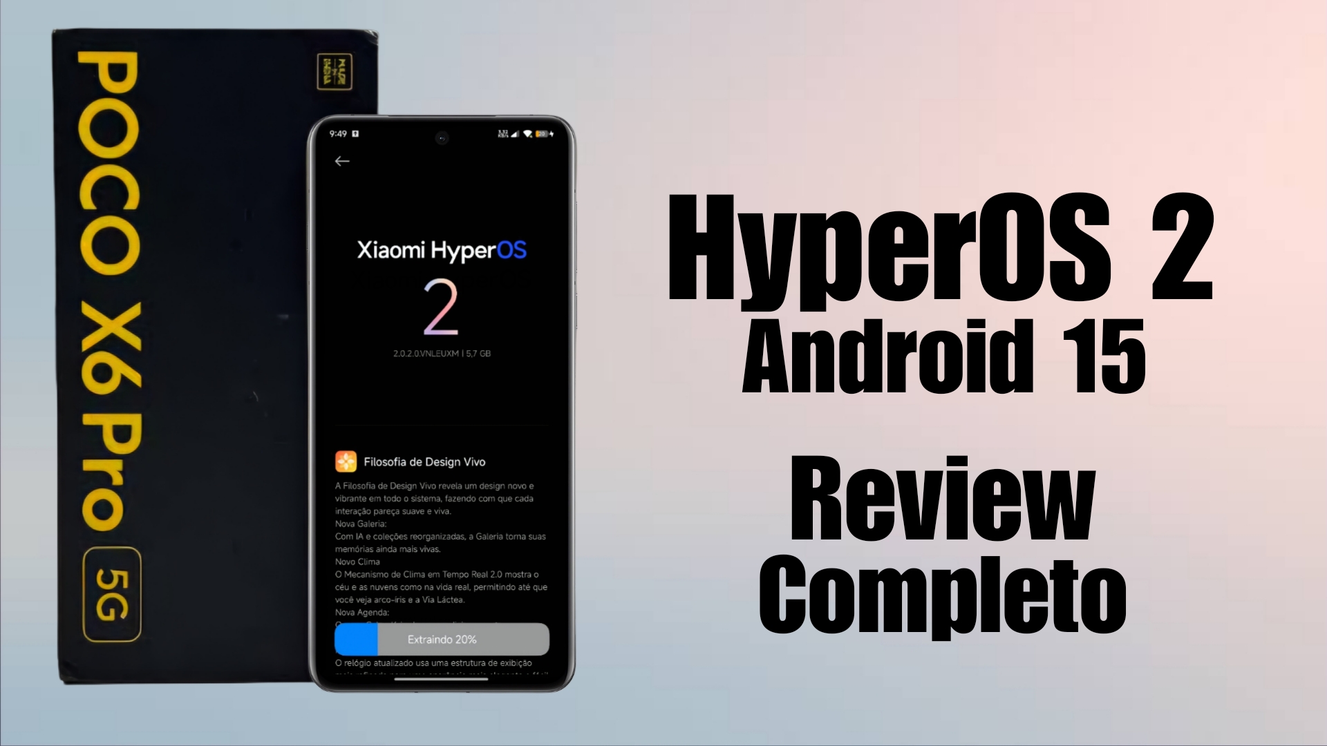 Finalmente! 🤩 Poco X6 Pro - HyperOS Android 15 - Confira Tudo que Mudou ...