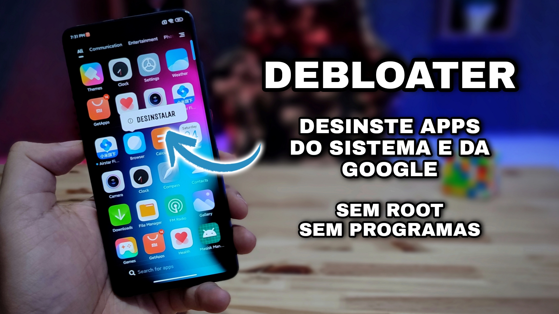 Como desinstalar Apps da Google do sistema do seu Xiaomi sem Root e sem programas - Blintech Blog