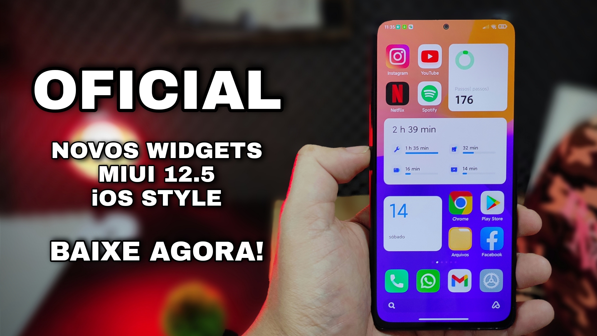 Miui 12.5 - Novos Widgets Estilo iOS - Instale Agora no Seu Xiaomi ...