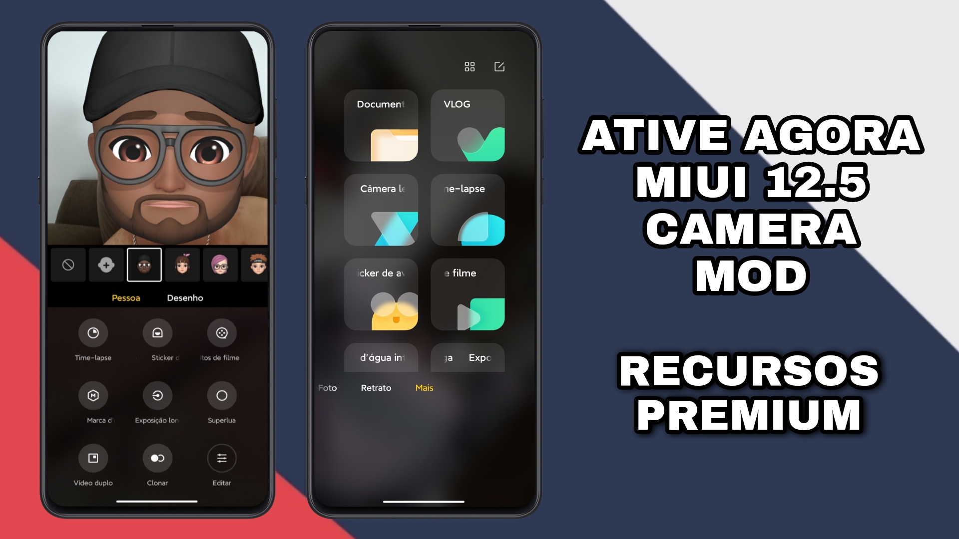 Ative Agora - Miui 12.5 - Recursos Premiums Camera do Mi 11 no Seu ...