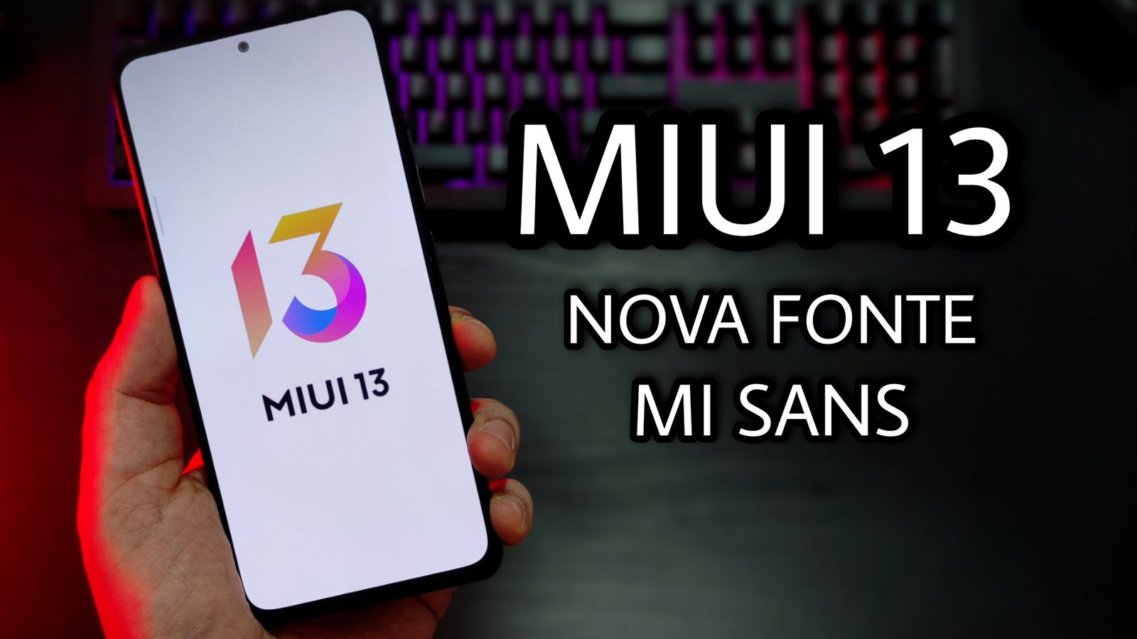 Miui 13 - Vazou a Nova Fonte que será usada na Miui 13 - Blintech Blog