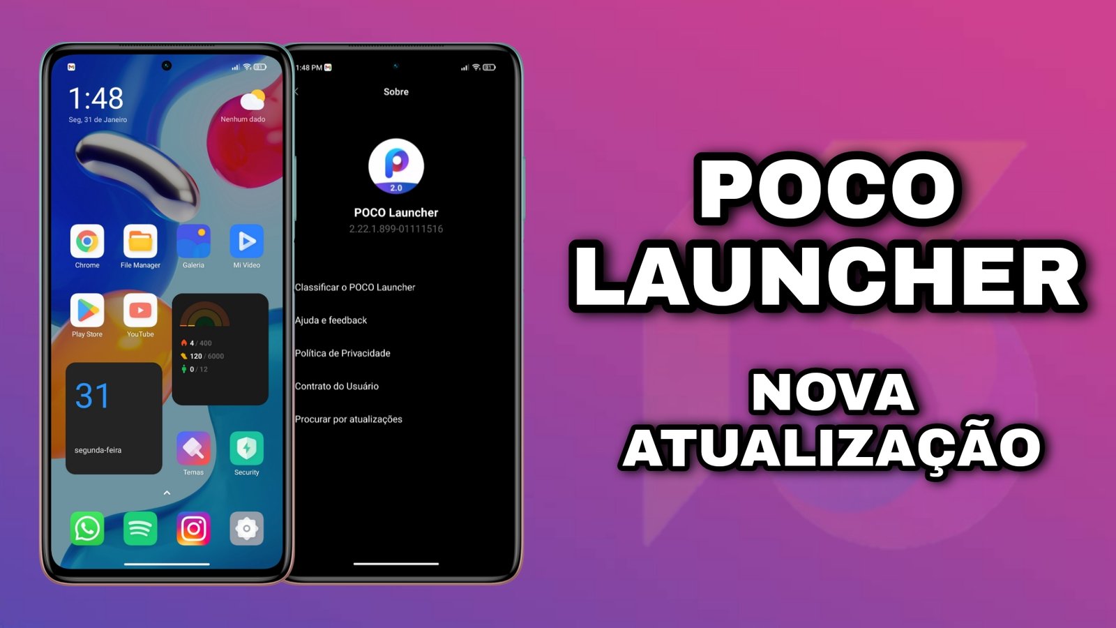 Saiu ! Poco Launcher Miui 13 - Instale Agora no Seu Poco - Sem Root ...