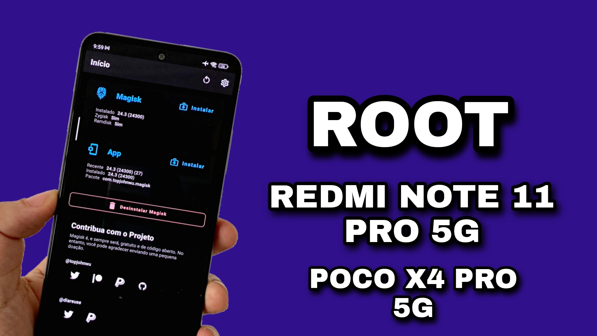 Como Fazer Root No Redmi Note 11 Pro 5G / Poco X4 Pro 5G - Blintech Blog