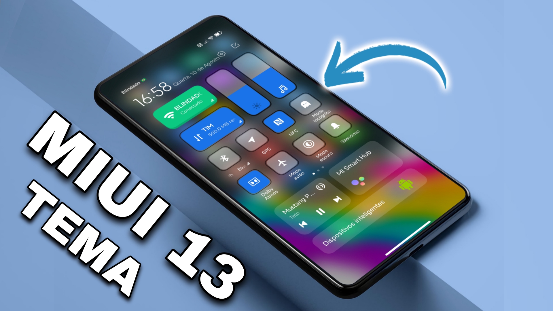 Miui 13 Control Center Tema - Personalize o Seu Xiaomi - Blintech Blog
