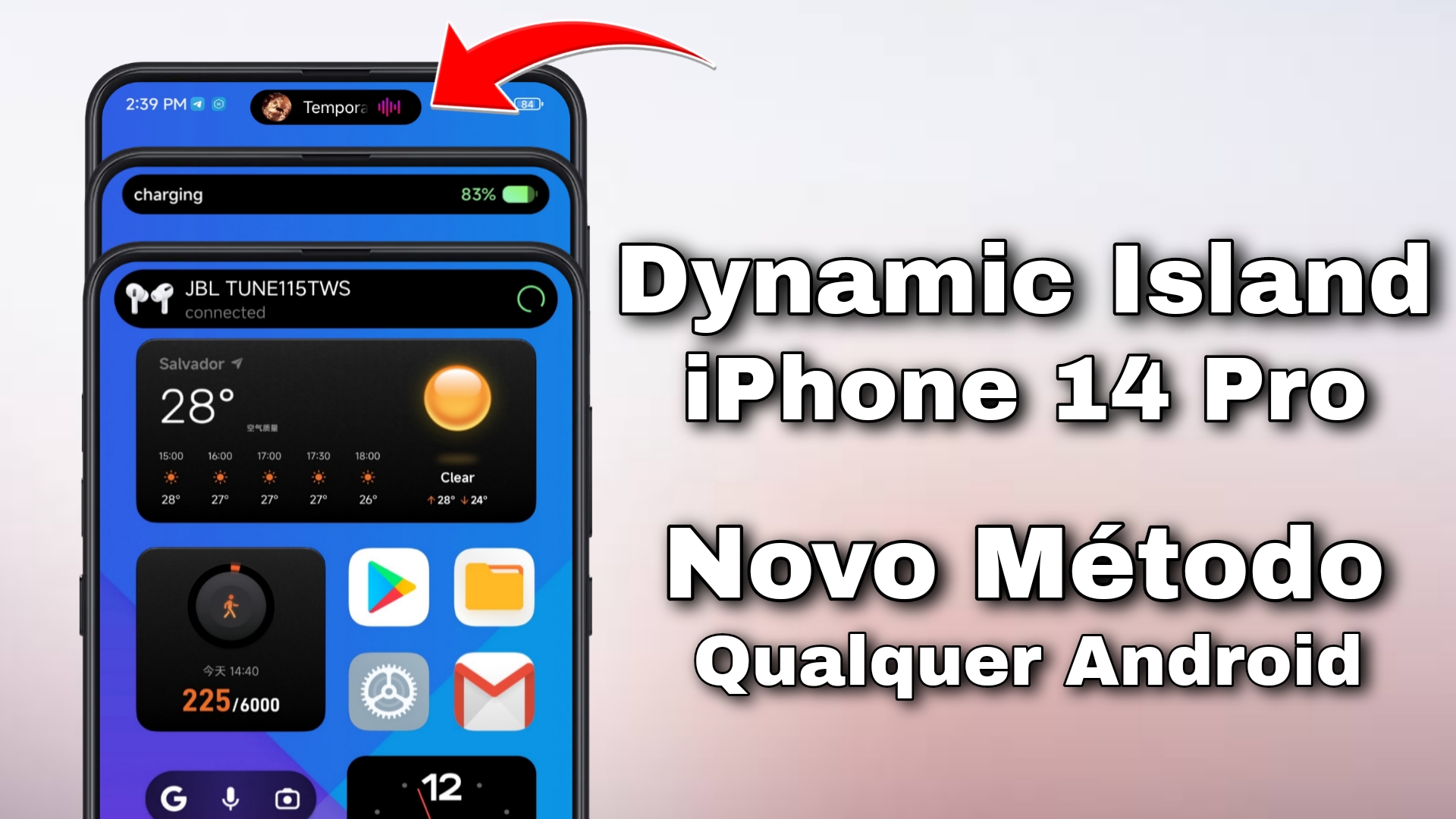 Finalmente! Dynamic Island em Qualquer Android Sem Root - Novo Método ...