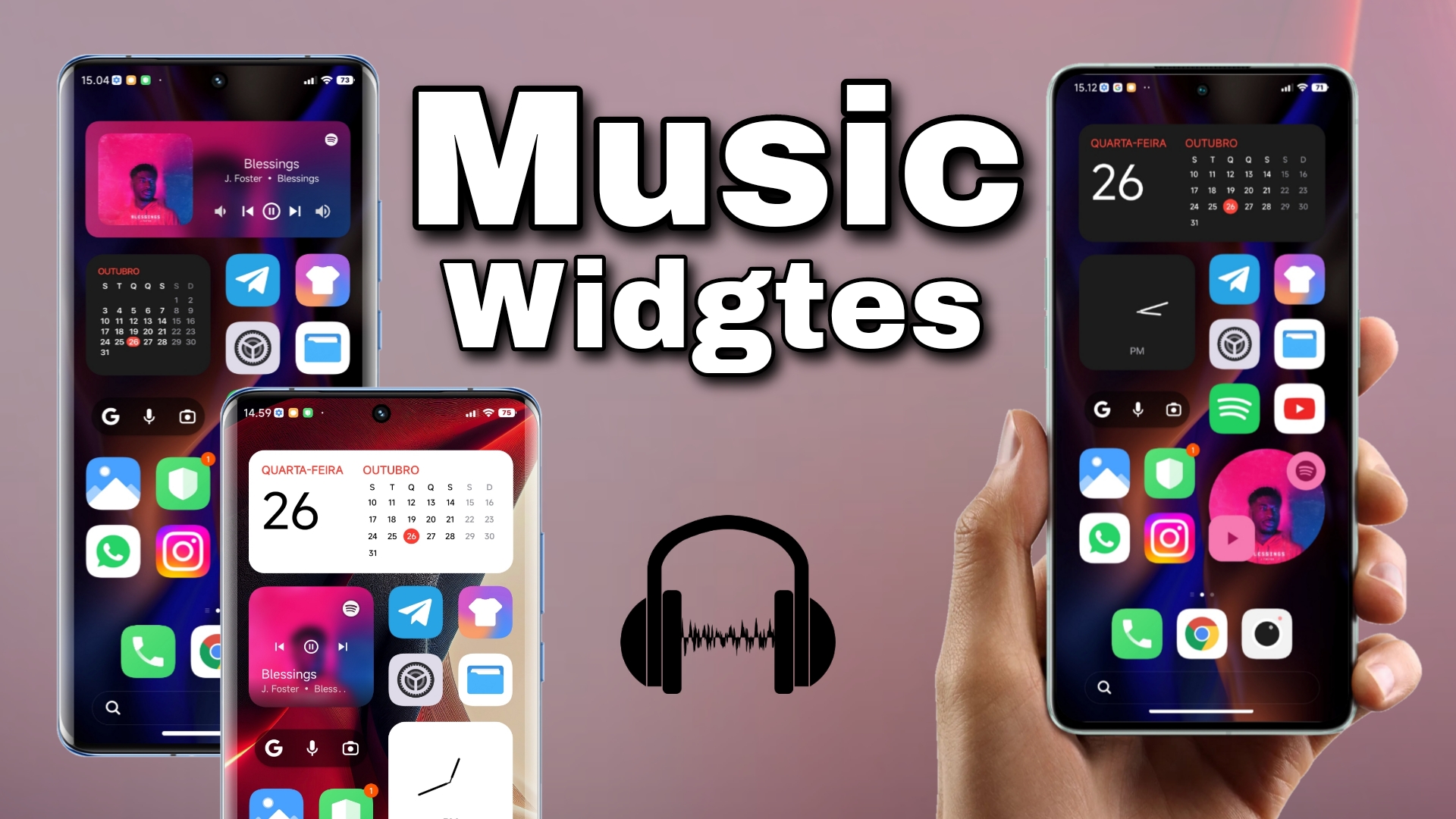 Surreal - Music Widgtes Inteligentes - Os Melhores Widgets pra o Seu ...