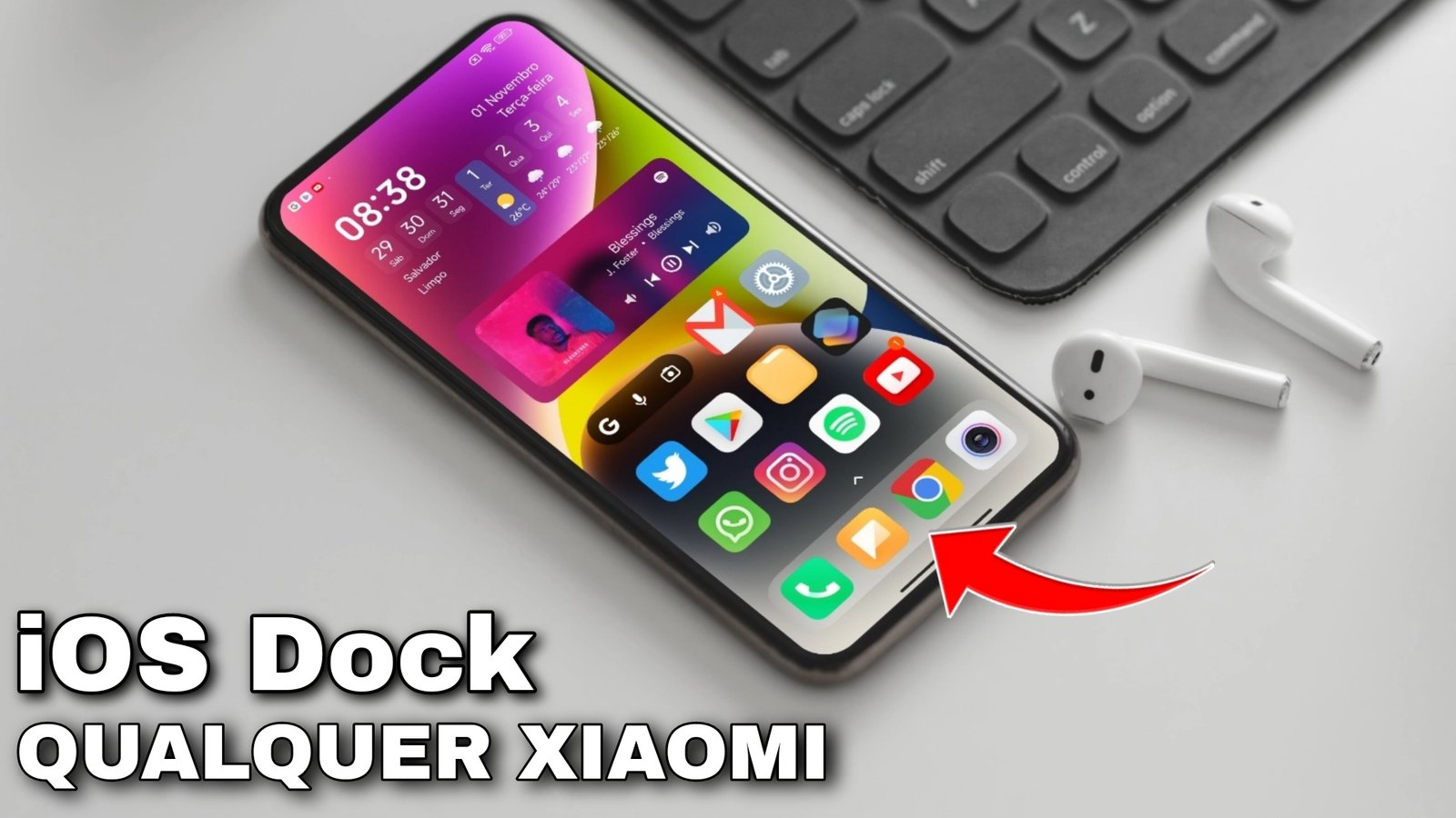 Finalmente - Ative Agora! Dock iOS em qualquer Xiaomi ou Android - SEM ...