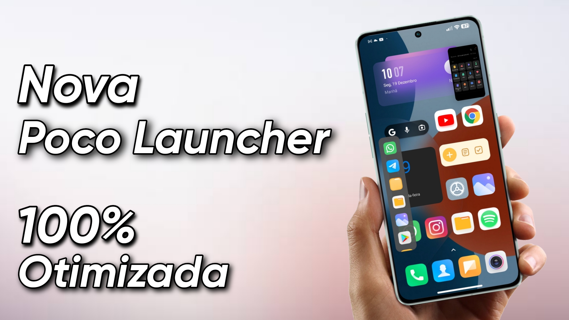 Finalmenete - Nova Poco Launcher 100 % Otimizada - Instale Agora e ...