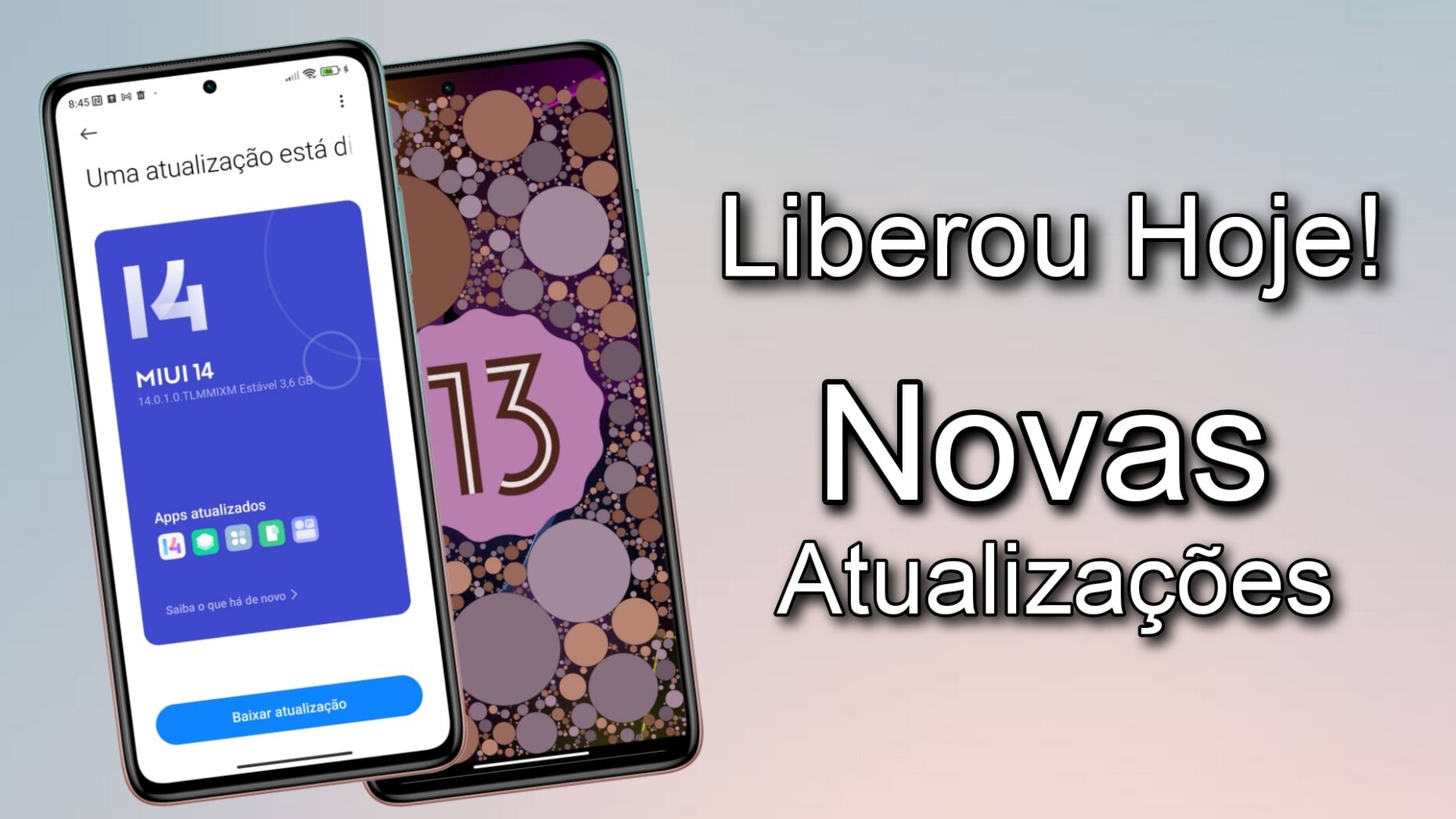 Agora Sim! Mi Launcher Oficial - Miui 14 Nova Atualização - 100% ...