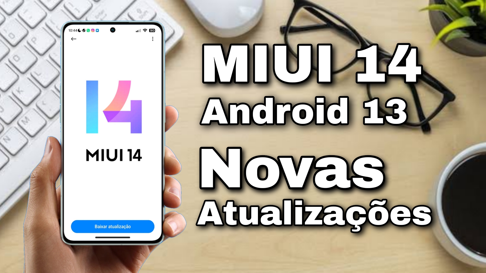 É Hoje! Novas Atualizações Liberadas - Miui 14 Android 13 - Poco ...
