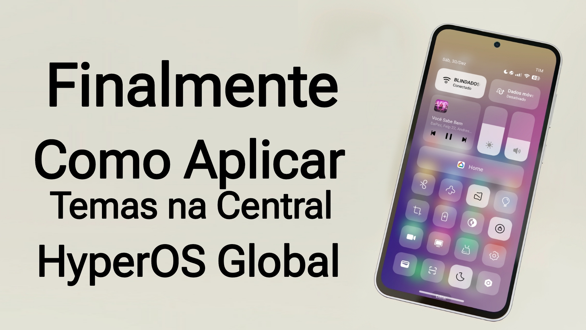 Finalmente - Agora Já dá Pra Aplicar Temas Na Central de Controle da ... Finalmente - Agora Já dá Pra Aplicar Temas Na Central de Controle da ...