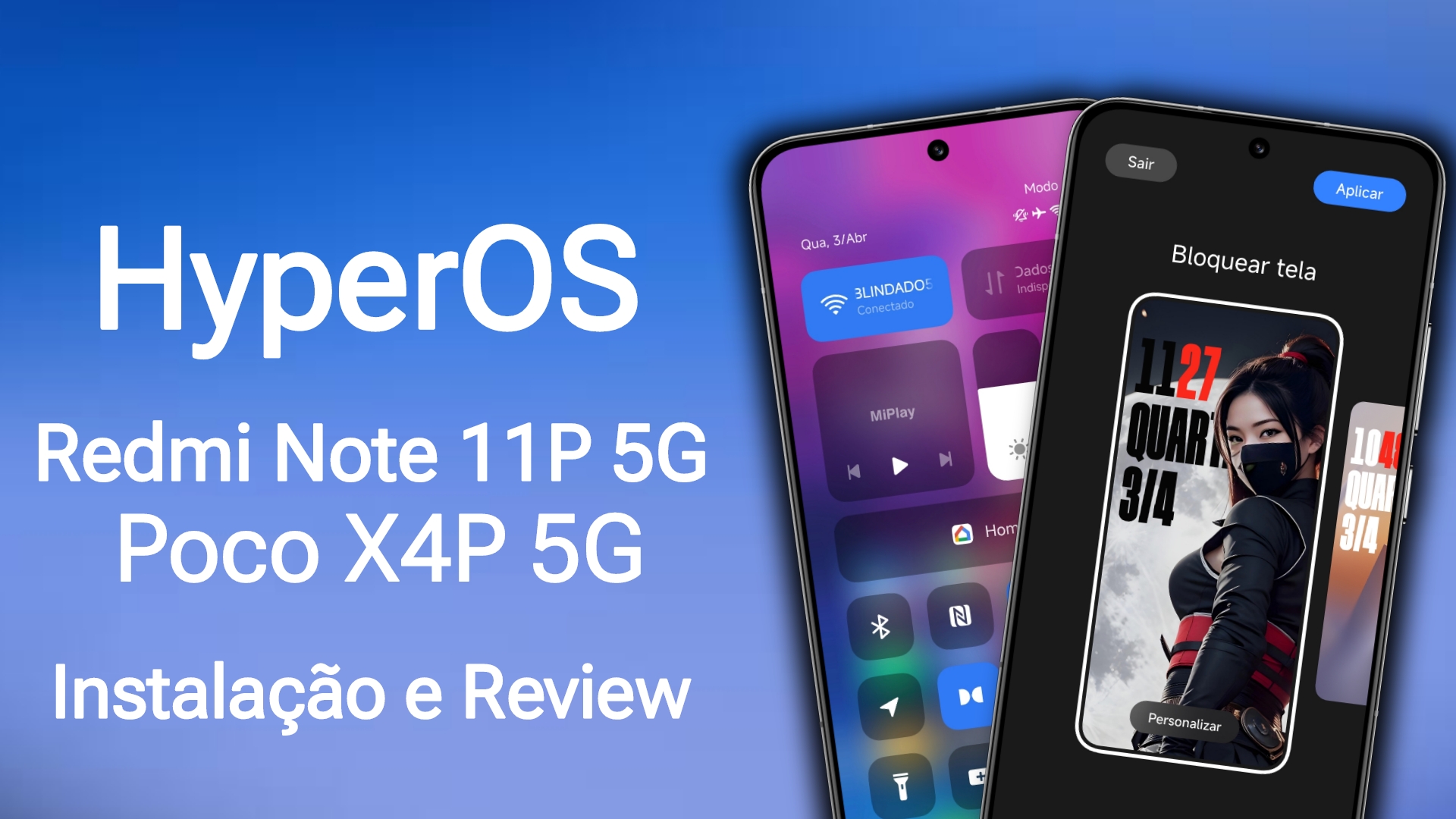 Oficial - Tá Liberada - HyperOS Redmi Note 11 Pro 5G / Poco X4 Pro 5G ...