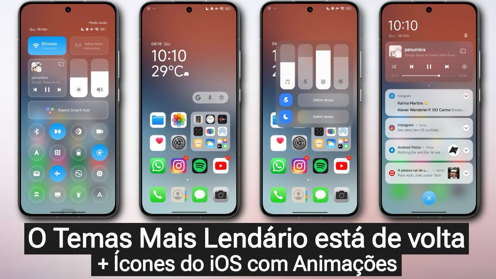 Chegou o Dia 🤩 - O Tema Maís Lendário está de Volta Pra HyperOS ...