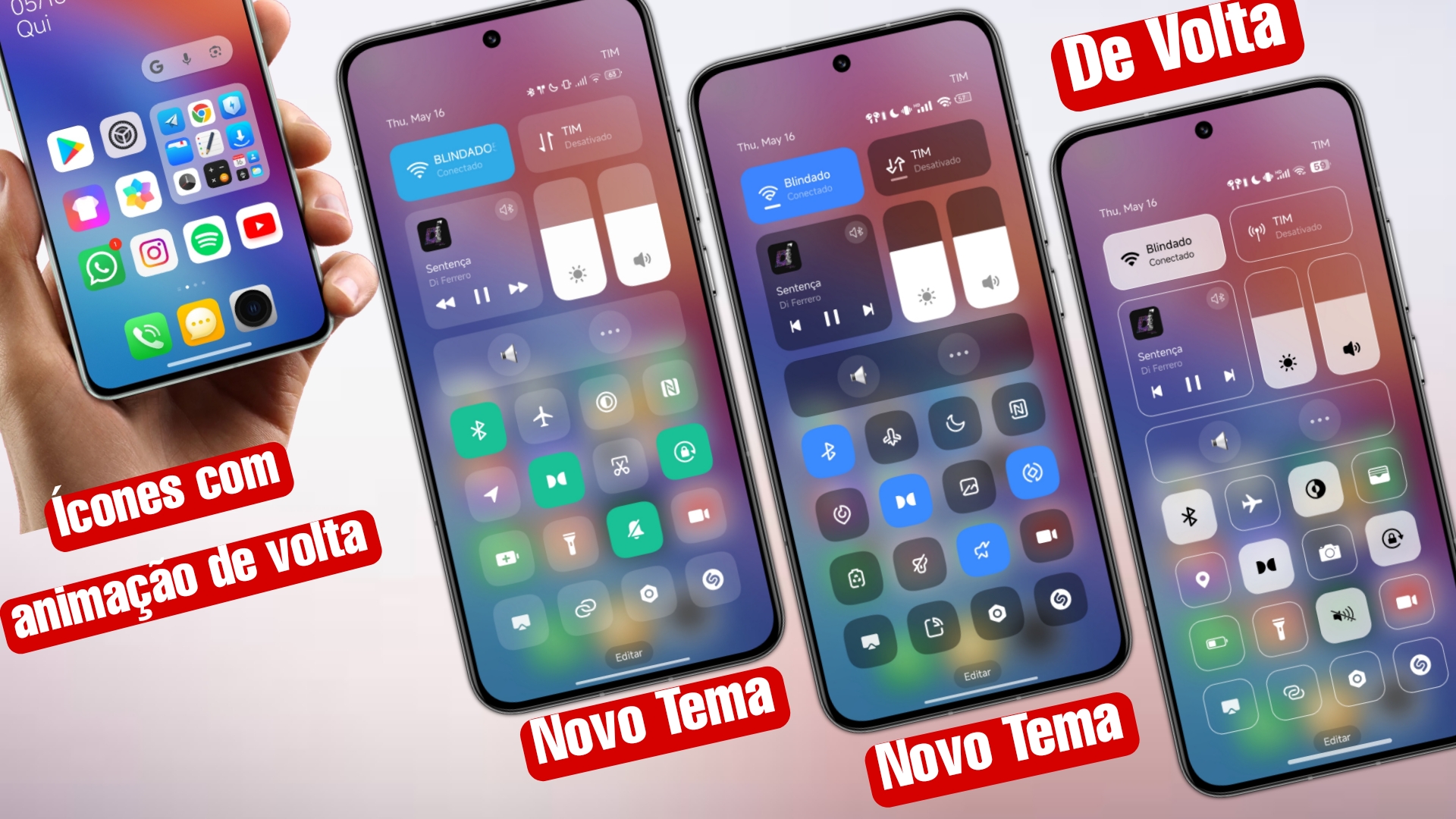 Surpresa 😍 - Novos Temas HyperOS e os Melhores Temas Estão de Volta ...