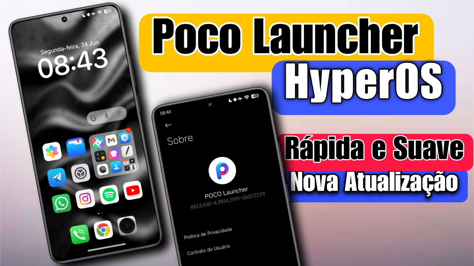 É Oficial 🚀 - Nova Poco Launcher - Rápida e Suave - Instale Agora ...