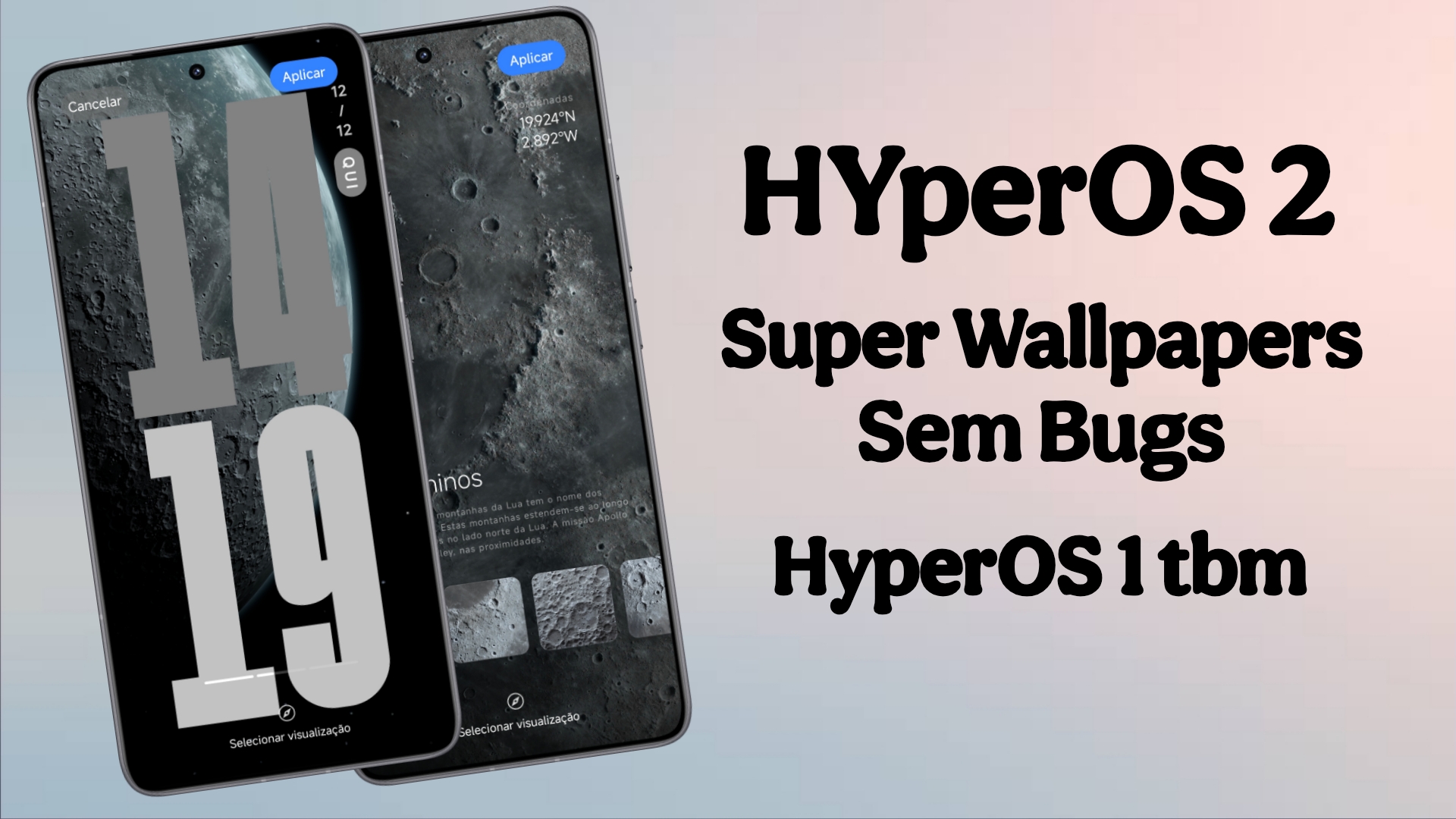 Finalmente 🙌🏾 - Super Wallpapers HyperOs 2 - 100% Funcional e sem Bugs ...