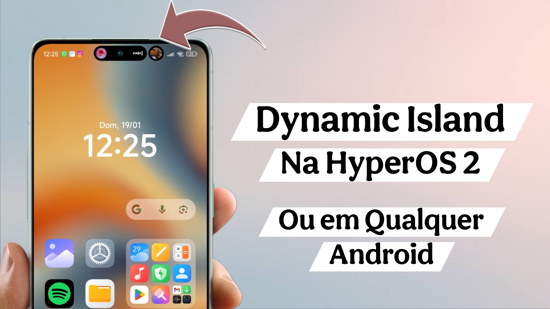 Sensacional - Ative Agora! Dynamic Island (Ilha Dinâmica) Na HyperOS 2 ...