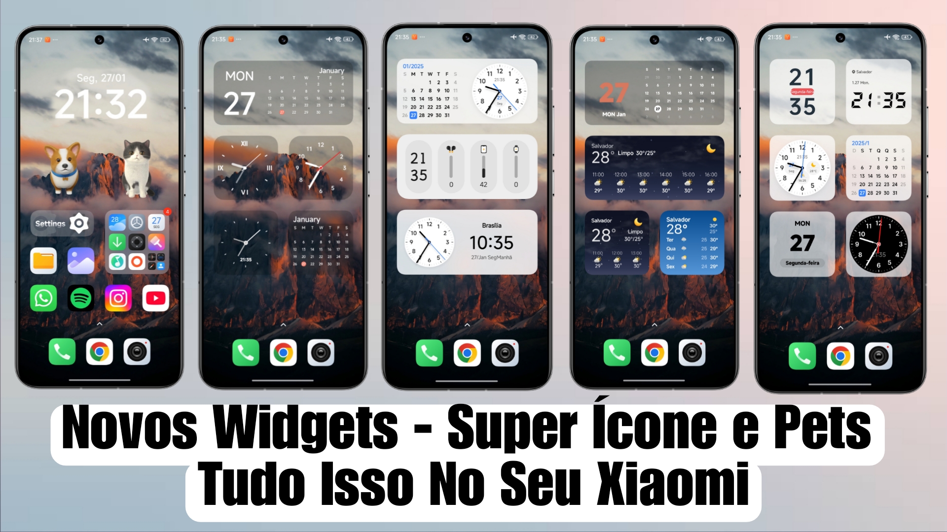 Tá Top D+ / Novos Widgets / Super Ícone e Pets da HyperOS 2 No Seu ...