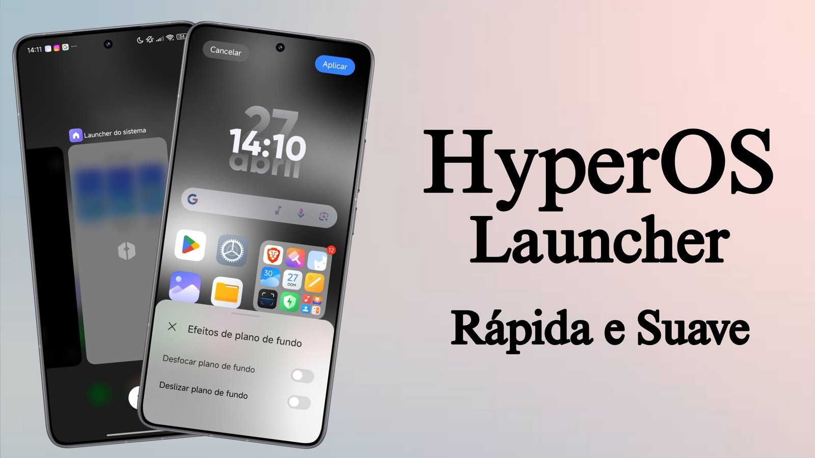 HyperOS Launcher - Essa Tá uma Delícia de Atualização - Instale Agora ...