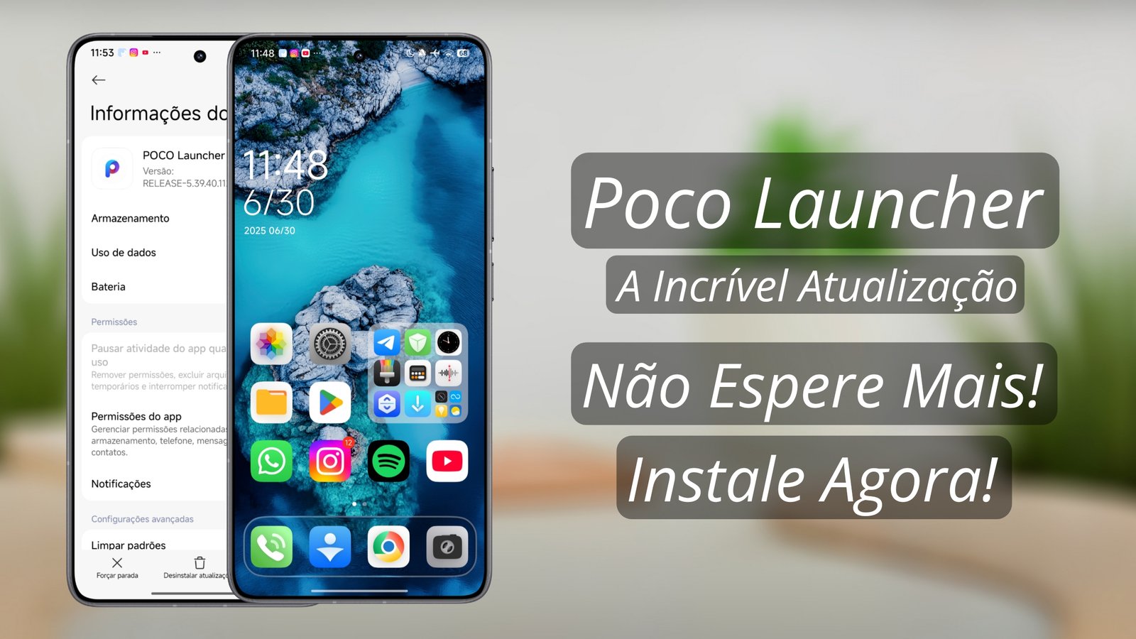 Chegou! A Incrível Atualização da Poco Launcher - Instale Agora - Não ...