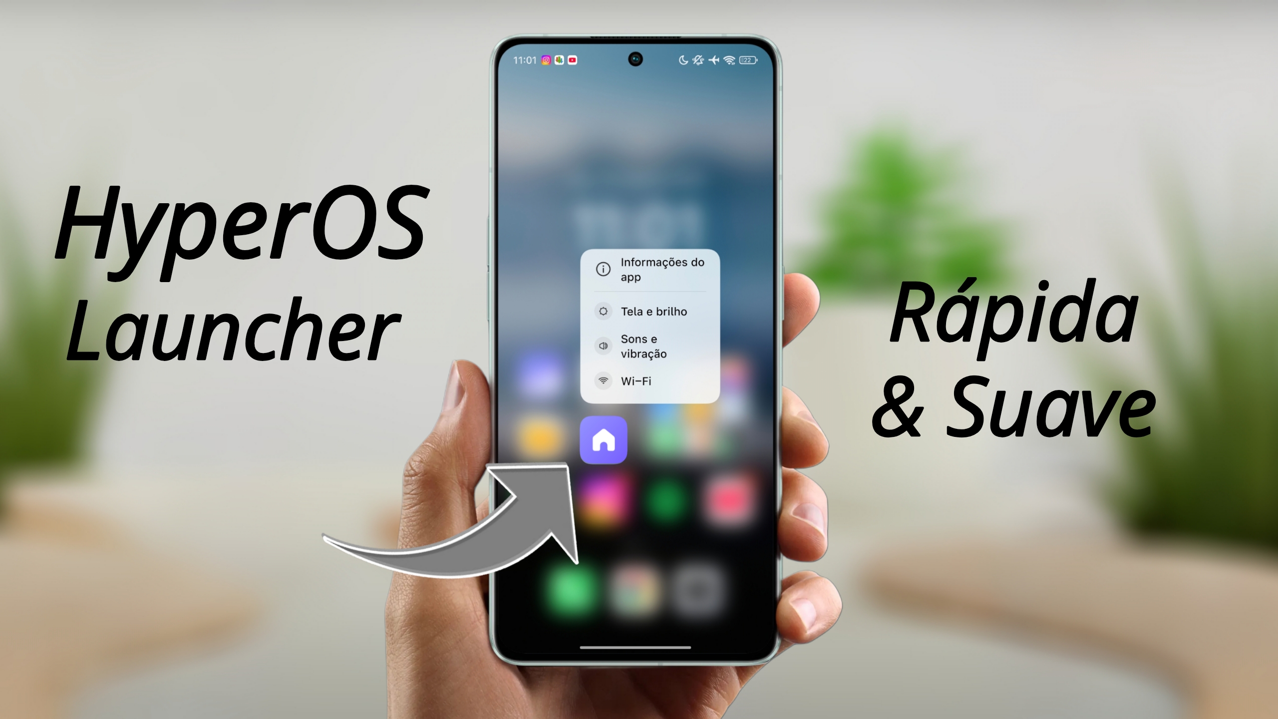 Ela Atualizou - HyperOS Launcher Está Cada Vez Melhor - Instale Agora - Blintech Blog