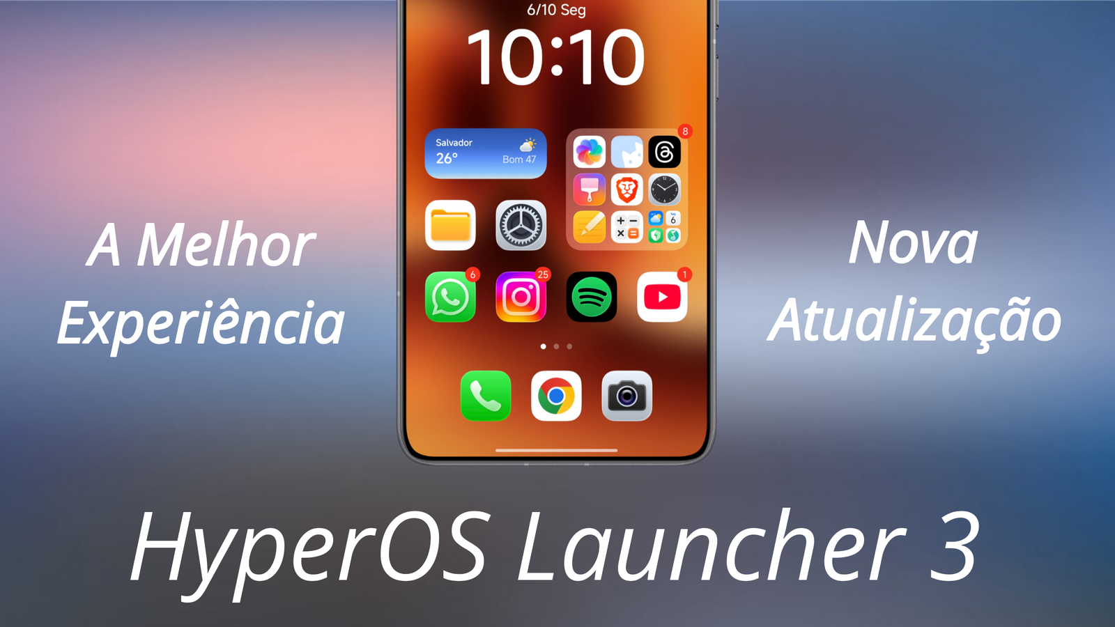 HyperOS Launcher 3 - Atualizou e Pra Melhor - A Melhor Experiência pra ...