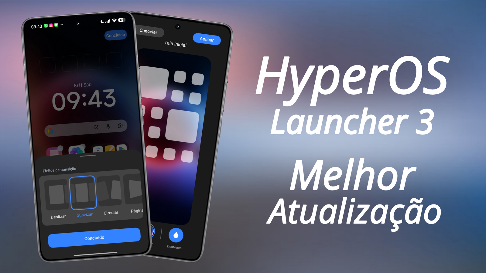 Essa É Mais Braba - 😱 Melhor Versão da HyperOS Launcher 3 já Disponível ...